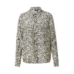 V&eacute;ro Moda Vero Moda Bluse 'JOSIE' Damen Gr&ouml;&szlig;e S beige / schwarz