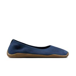 Vivobarefoot Asana Yin Ballerina Knit Schuhe Damen blau