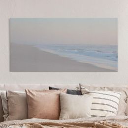 Bilderwelten Akustikbild Strand Pastell Portugal