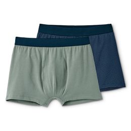 Tchibo - 2 Slipboxer - Herren - Gr. Xl/7 - dunkelblau/print