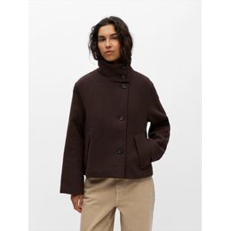Object Jacke 'OBJRIKI' Damen Gr&ouml;&szlig;e L dunkelbraun Sommerjacke