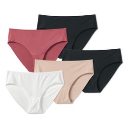 Tchibo - 5 Magic-Cut-Slips - Damen - Gr. XL - schwarz