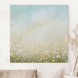 Bilderwelten Akustikbild Pastellige Traumwiese