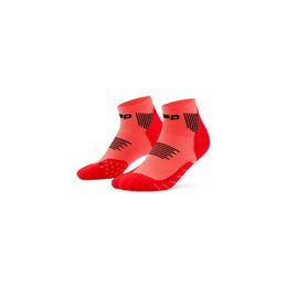 CEP Core Run Low Cut Socks Bekleidung Damen rot S