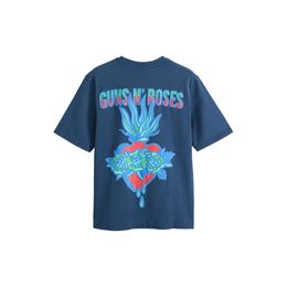 next Shirt male size XXXL Navy / Sky blue / Apple / Red