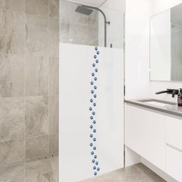 Bilderwelten Folie Duschsichtschutz | Sichtschutzfolie Dusche Pf&ouml;tchen Muster
