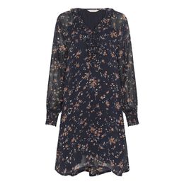 PART TWO Kleid 'Urma' Damen Gr&ouml;&szlig;e 34 navy / mischfarben Sommerkleid