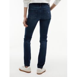 Tommy Jeans Damen Skinny-fit-Jeans "LW SKN CH12", blau, Gr. 29, unifarben, Denim/Jeans, Obermaterial: 98% Baumwolle, 2% Elasthan, Jeans, mit