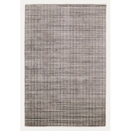 Teppich, B:140cm H:5mm L:200cm, grau, OCI DIE TEPPICHMARKE, Viskose, Wolle, Wohnzimmer, Teppiche, "DELIMA Tarek", handgekn&uuml;pft, dezenter Glanz,
