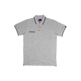 Spalding Poloshirt Herren Gr&ouml;&szlig;e M grau