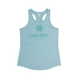 Saysky Logo Combat Pro Singlet Bekleidung Damen blau M