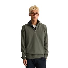 Marc O'Polo Herren Sweatshirt "aus reiner Bio-Baumwolle", gr&uuml;n, Gr. M, MARC O'POLO DENIM, unifarben, Obermaterial: 100% Baumwolle, Sweatshirts