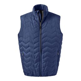 Pierre Cardin Herren Steppweste "Pierre Cardin Weste", blau, Gr. 54, uni, Obermaterial: 100% Polyester PES. Futter: 50% Polyester PES. 50% Polyamid