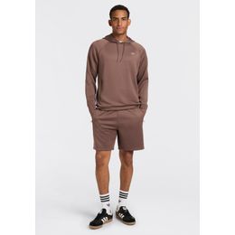 Herren Shorts "TREFOIL ESSENTIALS SPACER", braun, Gr. S, adidas originals, Obermaterial: 93% Polyester, 7% Elasthan, Hosen
