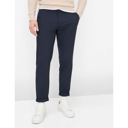 Brax Herren Chinohose "Style PHIL", blau, Gr. 44, Web, 66% Polyester, 28% Viskose, 6% Elasthan, Hosen