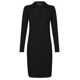 FELIX HARDY Damen Strickkleid "Lang&auml;rmeliges Kabelstrickkleid", schwarz, Gr. S, 100% Baumwolle, Kleider
