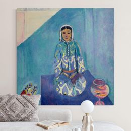Bilderwelten Akustikbild Henri Matisse - Zorah auf der Terrasse