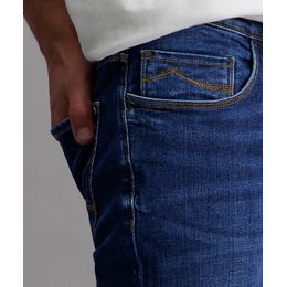 Herren Chinohose "ERIC", blau, Gr. 31, Pioneer Authentic Jeans, Web, Obermaterial: 94% Baumwolle, 4% Elastomultiester, 2% Elasthan, Hosen, im