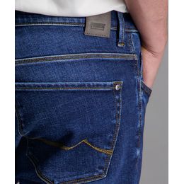Herren Chinohose "ERIC", blau, Gr. 32, Pioneer Authentic Jeans, Web, Obermaterial: 94% Baumwolle, 4% Elastomultiester, 2% Elasthan, Hosen, im