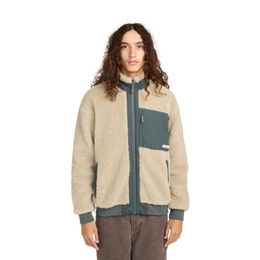 Element Herren Outdoorjacke "Oak Sherpa", beige, Gr. XS, Obermaterial: 100% Polyester., Jacken