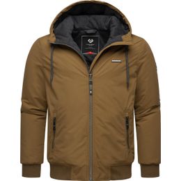 Ragwear Herren Winterjacke "Maddy", braun, Gr. S, Au&szlig;enmaterial: 100% Polyester. Innenfutter: 100% Polyester. Wattierung: 100% Polyester, Jacken,