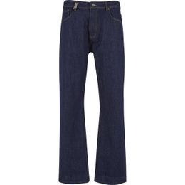 2Y STUDIOS Herren Bequeme Jeans "2Y Studios 2Y Arun Open Hem Straight", blau, Gr. 30, unifarben, 100% Baumwolle, Jeans