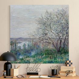 Bilderwelten Akustikbild Claude Monet - Fr&uuml;hlingsstimmung