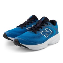 New Balance Herren Laufschuh "411", Gr. 44, blau, Synthetik, Textil, Schuhe, f&uuml;r Erwachsene geeignet, mit Laufsohle aus Gummi