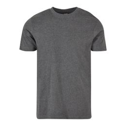 Urban Classics Herren T-Shirt "Urban Classics Herren Basic Tee", grau, Gr. L, unifarben, 100% Baumwolle, Shirts