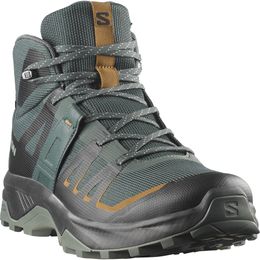 Salomon Herren Wanderschuh "EXTEND 2 MID GORE-TEX", Gr. 42, grau, Synthetik, Textil, Schuhe, wasserdicht dank Gore-Tex Membrane