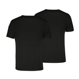 Puma Herren T-Shirt "Puma EVERYDAY V-NECK TEE", Gr. Lschwarz, Single Jersey, Obermaterial: 100% Baumwolle, Shirts, mit kurzen &Auml;rmeln und V-Ausschnitt
