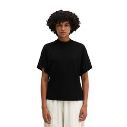 Marc O'Polo MARC O'POLO Damen T-Shirt "aus Baumwoll-Single-Jersey", schwarz, Basic, Gr. XXS, unifarben, Obermaterial: 100% Baumwolle, Shirts