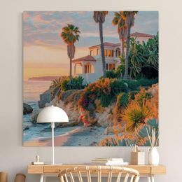 Bilderwelten Akustikbild Goldene Stunde Laguna Beach