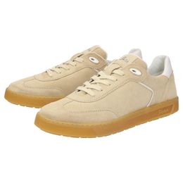 Sioux Herren Sneaker "Tedroso-708", Gr. 46, beige, Obermaterial: 100% Kalbsveloursleder CAVL. 100% Gummi rubber., Schuhe