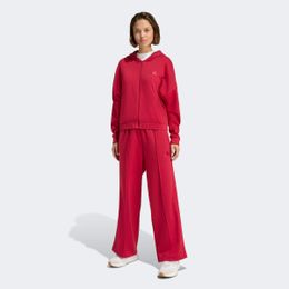 Damen Trainingsanzug "ENERGIZE", rot, Gr. L, adidas Sportswear, Obermaterial: 70% Baumwolle, 30% Polyester, Sportanz&uuml;ge