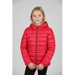 CMP M&auml;dchen Steppjacke "KID G JACKET FIX HOOD", rot, Gr. 140, Obermaterial: 100% Polyester. Futter: 100% Polyester. Wattierung: 100% Polyester,