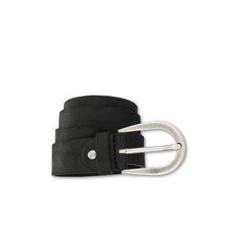 Bernd G&ouml;tz BERND G&Ouml;TZ Damen Lederg&uuml;rtel "Lederg&uuml;rtel mit dekorativer, fl&auml;chiger Designschlie&szlig;e", schwarz, Gr. 95, Rindsleder, G&uuml;rtel