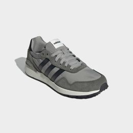 Herren Sneaker "RUN 60S 4.0", adidas Sportswear, Gr. 40, grau, Leder, Textil, Schuhe, inspiriert vom Design der adidas ZX Modelle