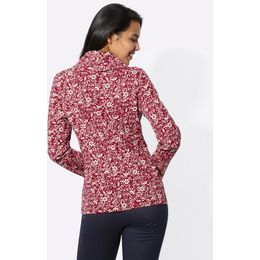 Damen Sweatshirtkirsche, champagner, bedruckt, Gr. 44, gebl&uuml;mt, gemustert, 100% Baumwolle, Sweatshirts