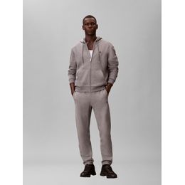 Herren Sweathose "EU 350TERRY MONOGRAM JOGGER", grau, Gr. XXL, Calvin Klein Jeans, Sweatware, Obermaterial: 100% Baumwolle, Hosen, regular fit