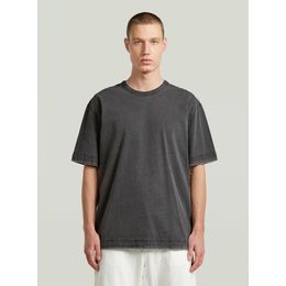 G-Star Raw G-STAR Herren T-Shirt "Washed Distressed Relaxed T-Shirt", grau, Gr. XS, Obermaterial: 100% Baumwolle, Shirts