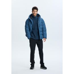 Icepeak Herren Steppjacke "Icepeak AMERI", blau, Gr. 46, Obermaterial: 100% Polyester, Jacken, wasserdicht, atmungsaktiv, winddicht, wasserabweisende