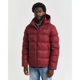 Gant Herren Steppjacke "ACTIVE CLOUD JACKET", rot, Gr. XL, Web, Obermaterial: 100% Polyester. Futter: 100% Polyamid. Wattierung: 100% Polyester,