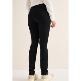 Cecil Damen Slim-fit-Jeans "Style Vicky"schwarz, Gr. 25, unifarben, Denim/Jeans, Obermaterial: 75% Baumwolle, 23% Polyester, 2% Elasthan. Futter: 52%