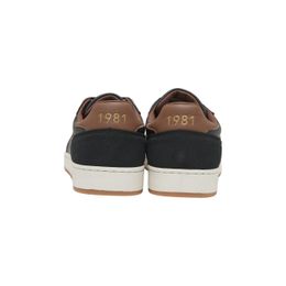 Replay Herren Sneaker "Replay SMASH SMART", Gr. 41schwarz cuoio, Leder, Schuhe