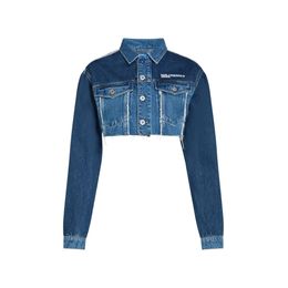 KARL LAGERFELD JEANS Jacke Damen Gr&ouml;&szlig;e S blau / dunkelblau Sommerjacke