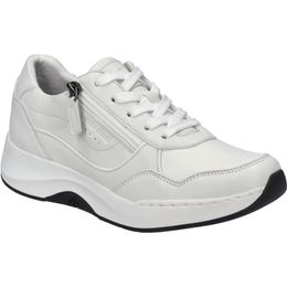 Josef Seibel Damen Sneaker "Elli 06, weiss", Gr. 42, wei&szlig;, Obermaterial: 80% Rindsleder Leather cow. 20% Textilmaterial TEXMAT., Schuhe