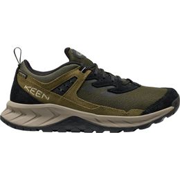 Keen Herren Outdoorschuh "HIGHTRAIL WP", Gr. 42,5forest night, schwarz olive, Leder, Synthetik, Schuhe, wasserdicht