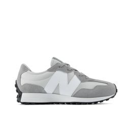 New Balance Jungen Sneaker "327", Gr. 38, grau, Leder, Mesh, Schuhe, f&uuml;r Kinder und Jugendliche, mit Gummilaufsohle