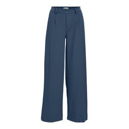 Object Pleat-Front Pants 'Lisa' female size 40 Smoke blue
